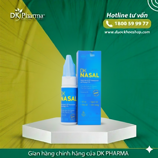 Xịt mũi ưu trương DK Nasal 70ml - Dược Khoa Shop